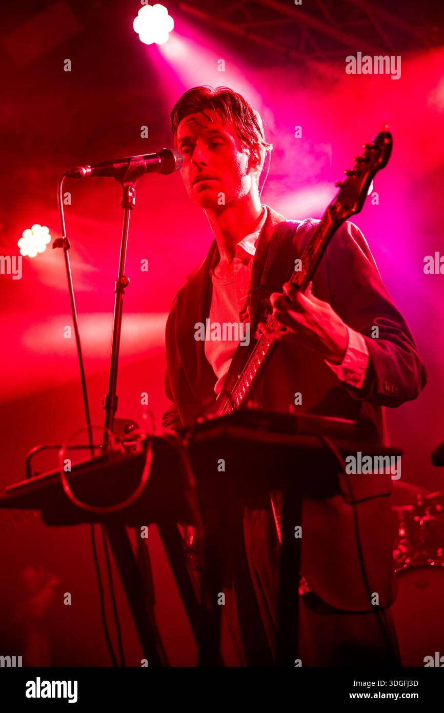 Milan Italy. 16th jan 2026. The British art rock band KERALA DUST ...