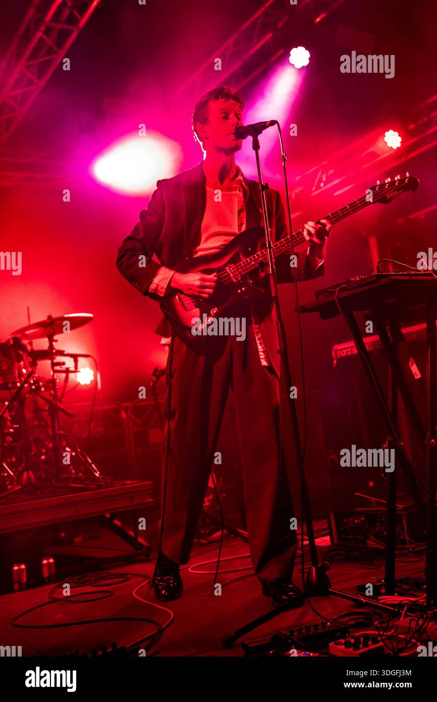 Milan Italy. 16th jan 2026. The British art rock band KERALA DUST ...