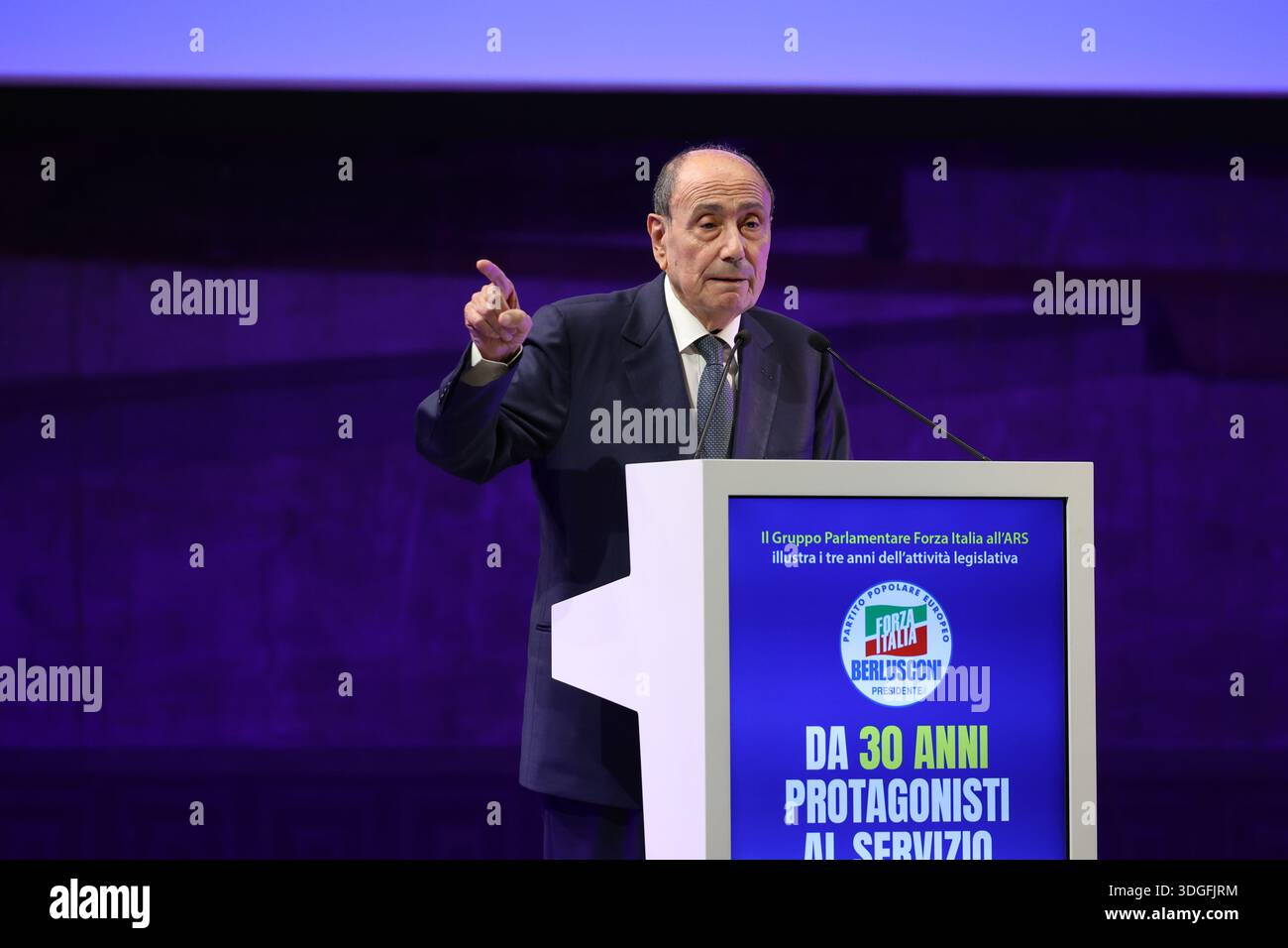 Palermo, Italy. 17th Jan, 2026. Antonio Tajani in Palermo at the ...