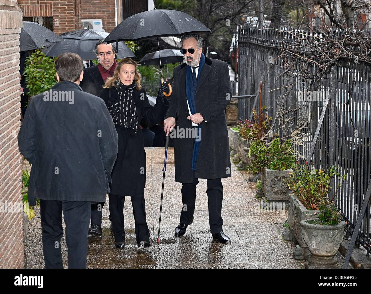 Jaime de Marichalar arrives at the Greek Orthodox Cathedral of Saint ...