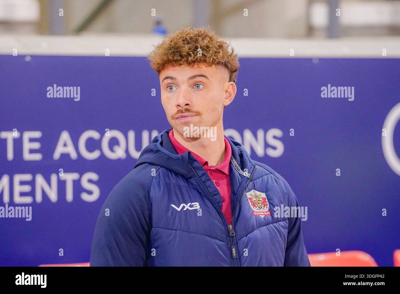 MANCHESTER, ENGLAND - January 16: Jack Walker of Oldham RLFC not in the ...
