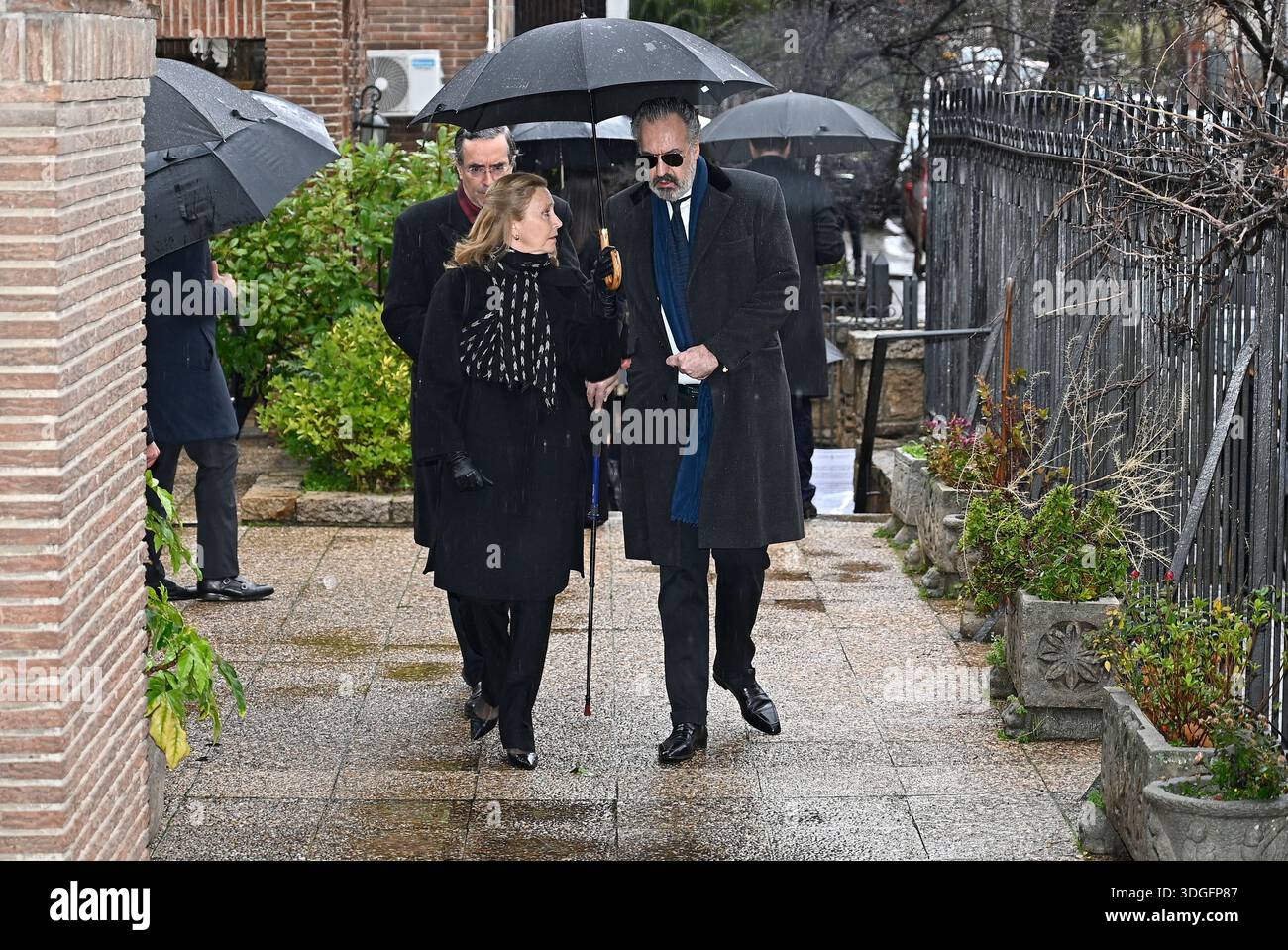 Jaime de Marichalar arrives at the Greek Orthodox Cathedral of Saint ...