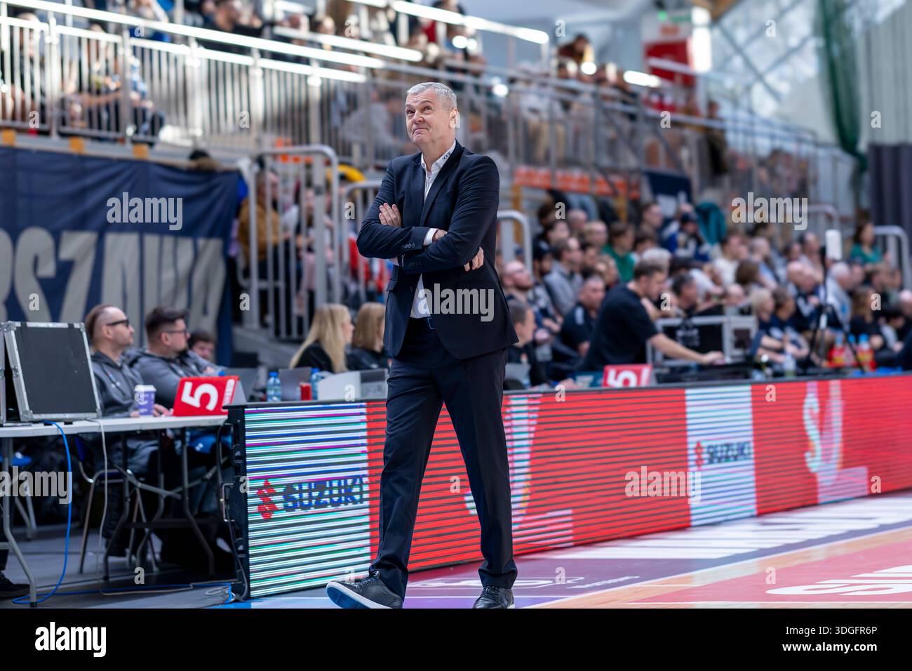 Warsaw, Poland. 17th Jan 2026. Polish Basketball League match between ...