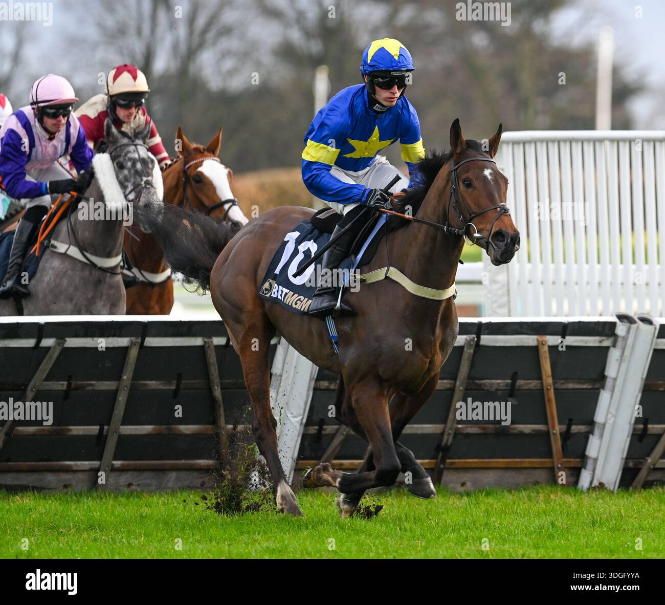 Ascot, UK. 17 January, 2026. Winston Junior ridden by Harry Cobden and ...