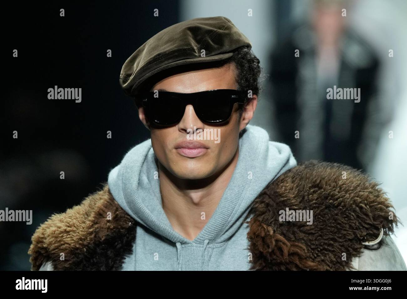 A model wears a creation as part of the Dolce & Gabbana Fall/Winter ...