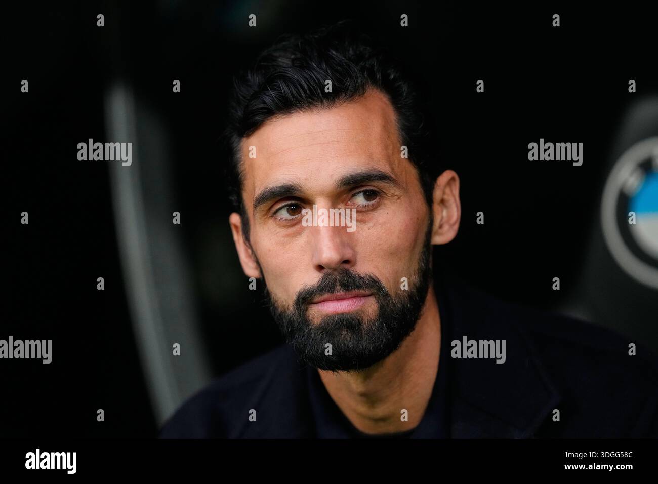 Real Madrid's head coach Alvaro Arbeloa looks on before the start of ...