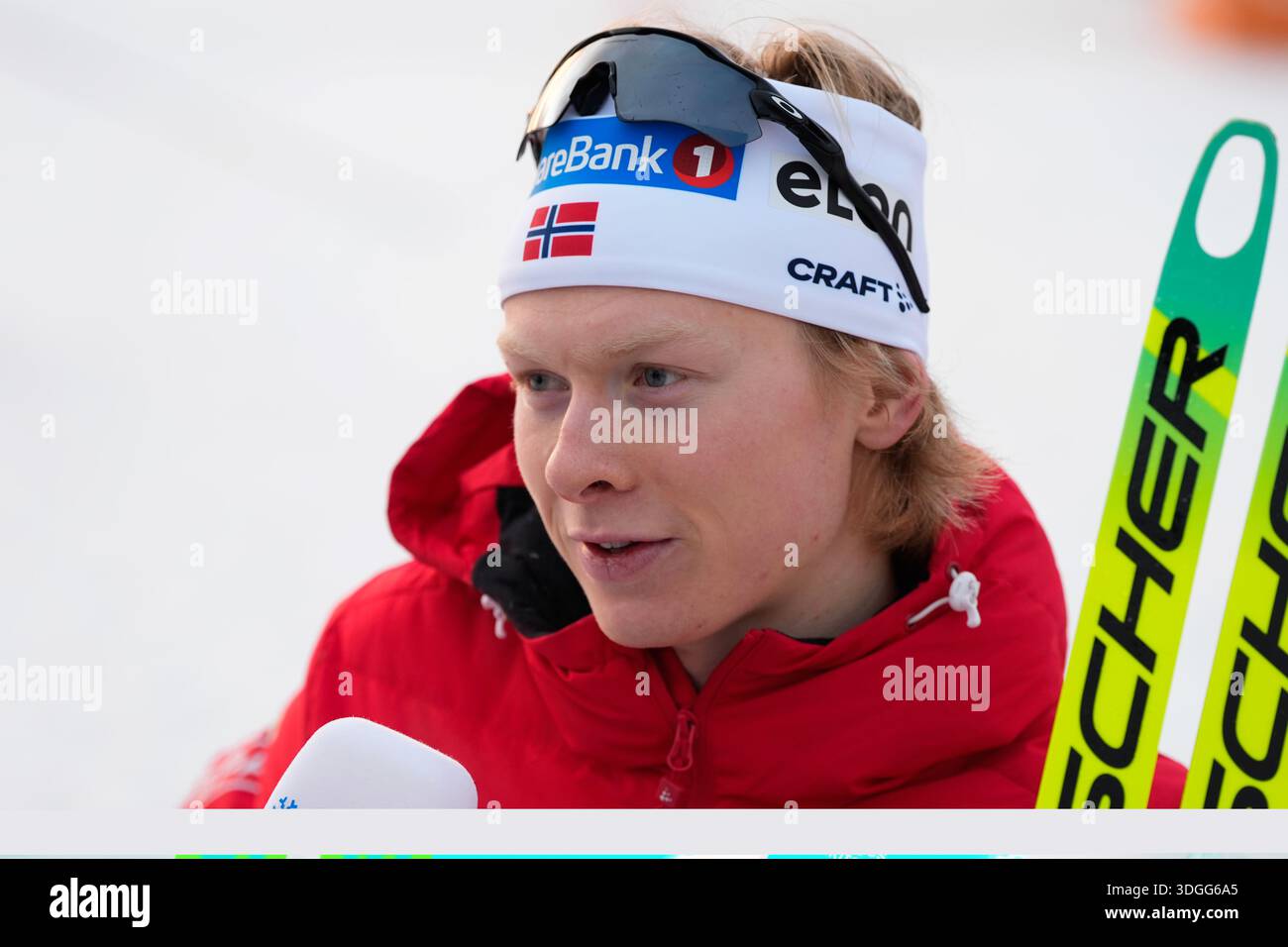 Steinkjer, Norway 20260117. Anders Fjorden Ree took silver in the men's ...