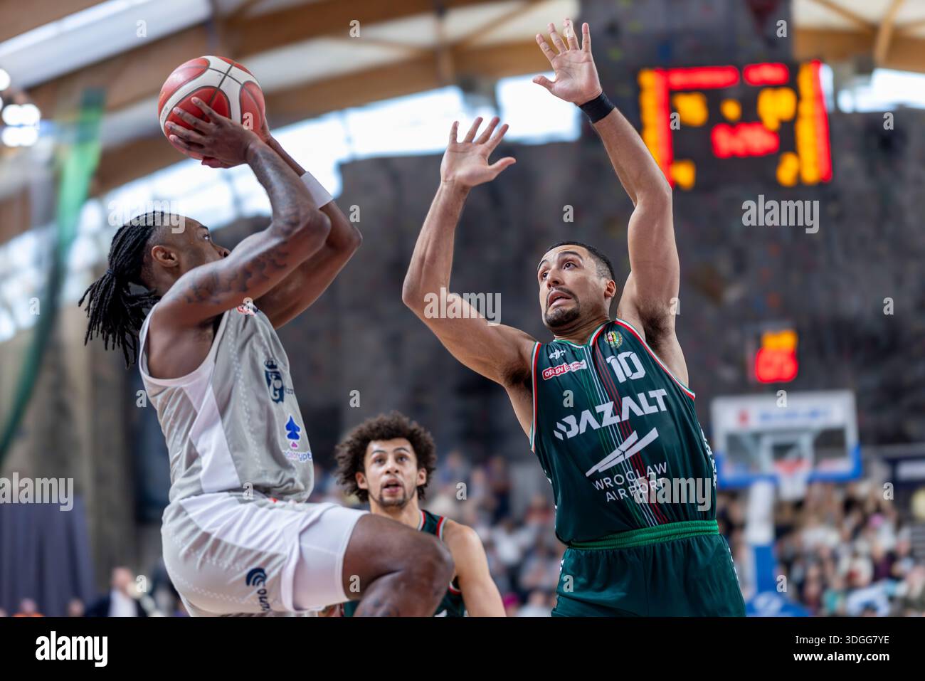 Warsaw, Poland. 17th Jan 2026. Polish Basketball League match between ...