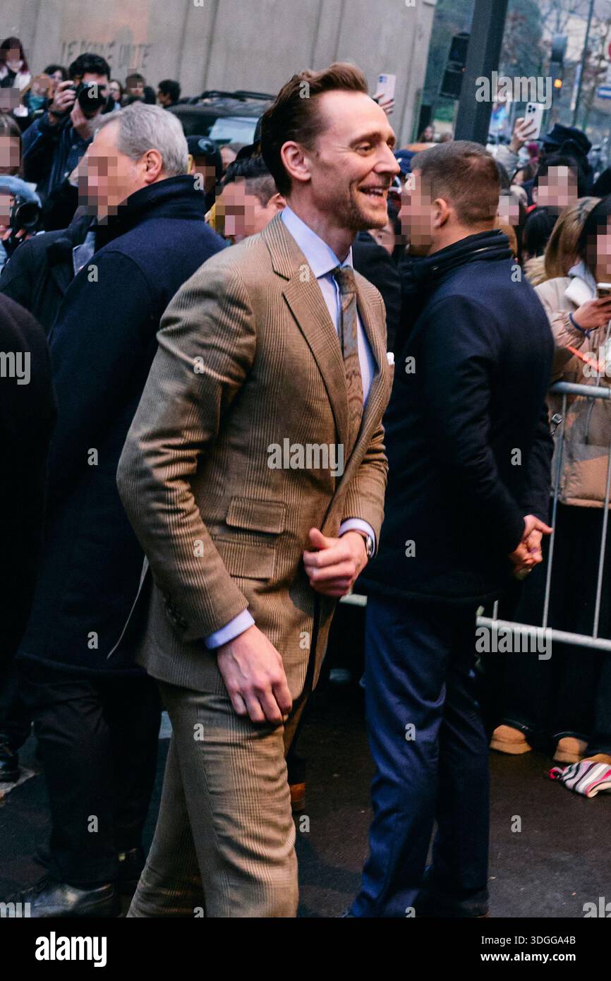 Tom Hiddlestone Milan Fashion Week - Men F/W 2026-27 Ralph Lauren ...