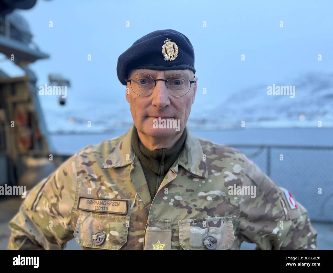 Nuuk, Greenland. 17th Jan, 2026. Søren Andersen, head of the Arctic ...
