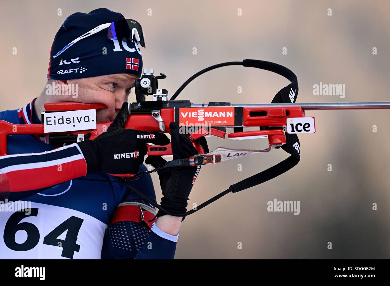 Ruhpolding, Germany. 17th Jan, 2026. Biathlon: World Cup, sprint 10 km ...