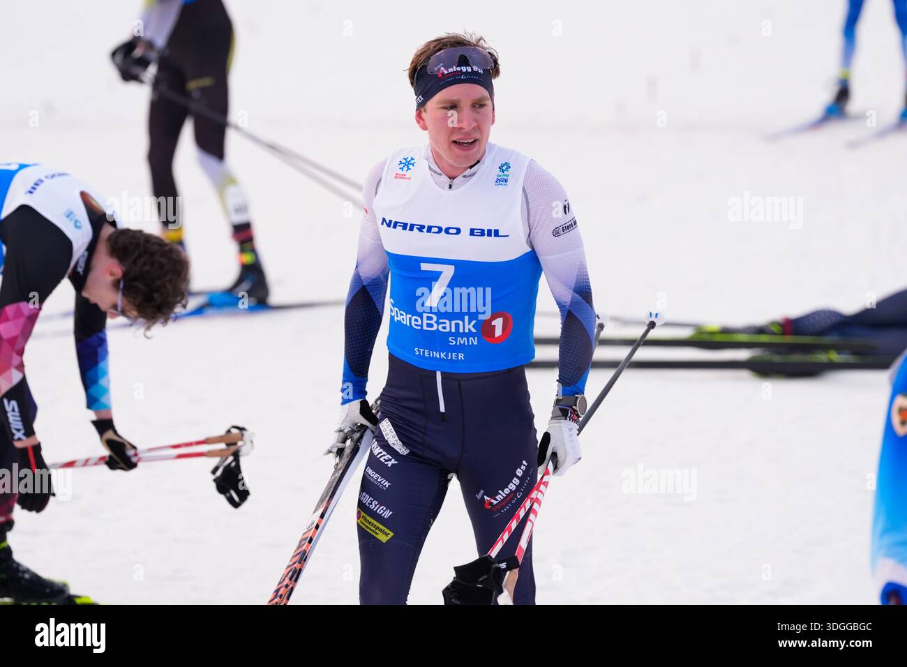 Steinkjer, Norway 20260117. Kasper Andersson Herland during the 20km ...
