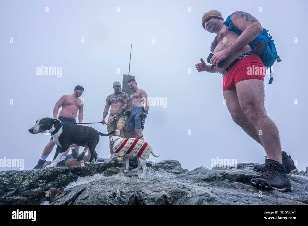 Liberec, Czech Republic. 17th Jan, 2026. Thirty-seven hardy souls set ...