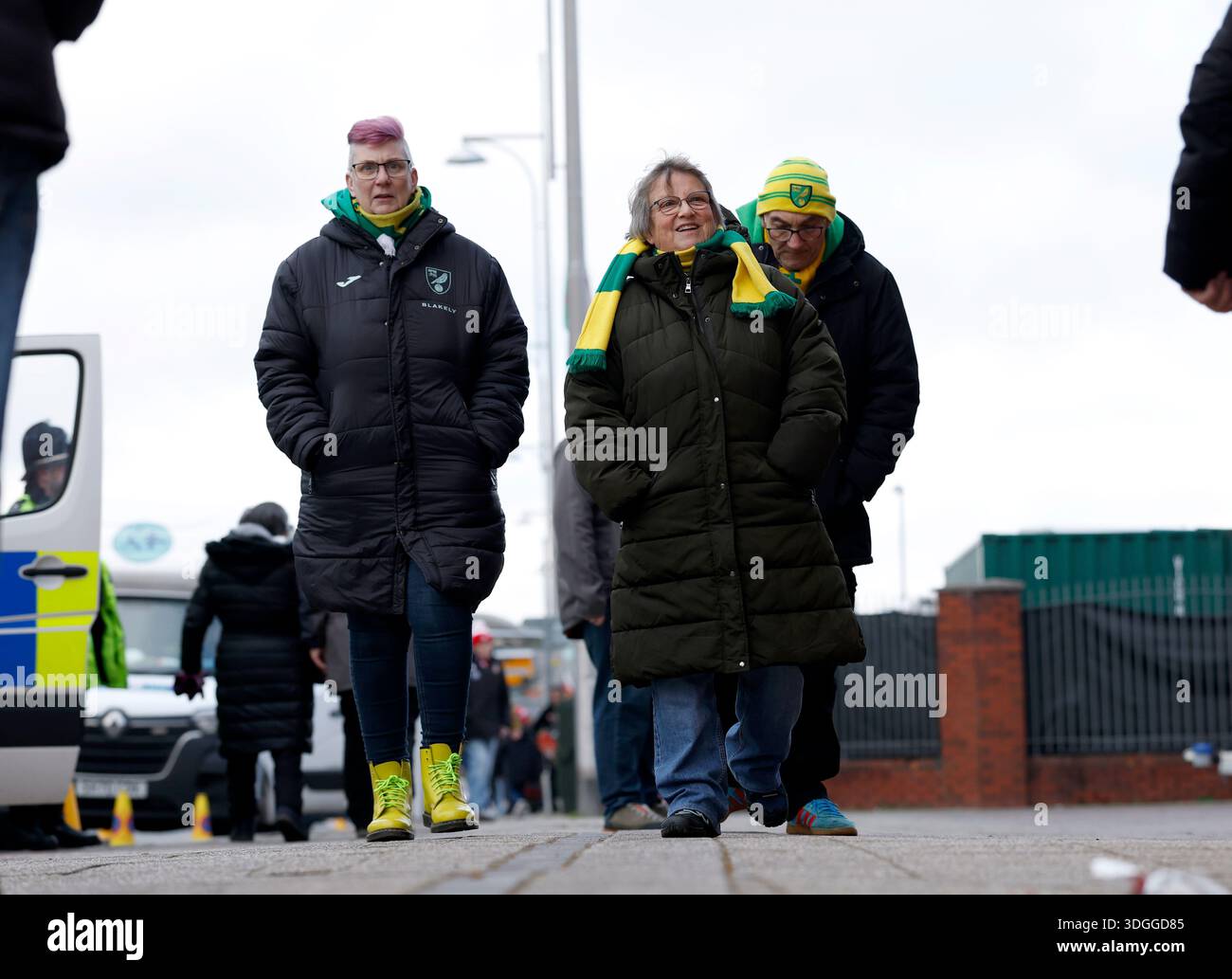 Norwich City fans before the Sky Bet Championship match at SToK ...