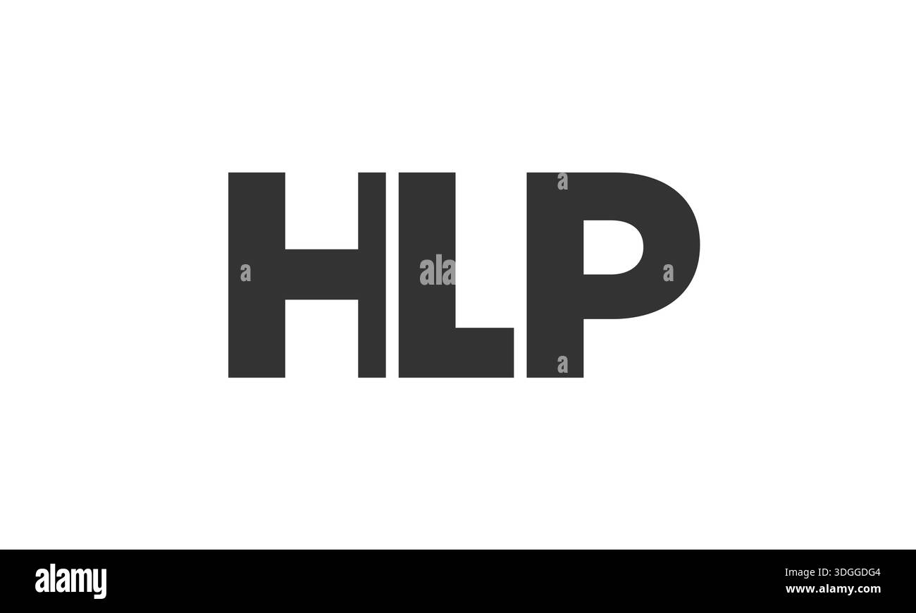 Hlp technology logo Stock Vector Images - Alamy