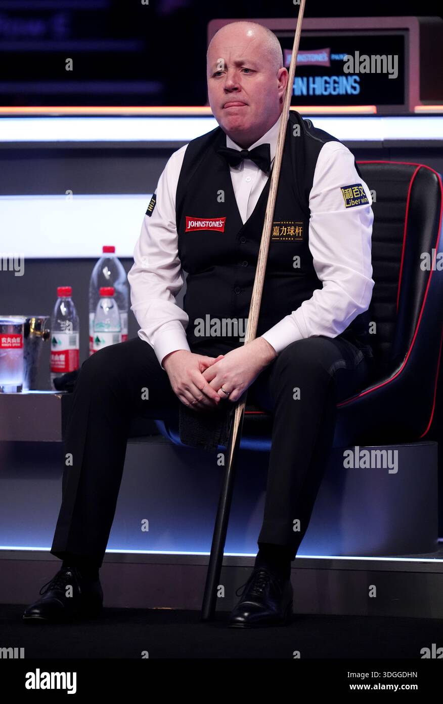 John Higgins on day seven of the 2026 Johnstone's Paint Masters at ...