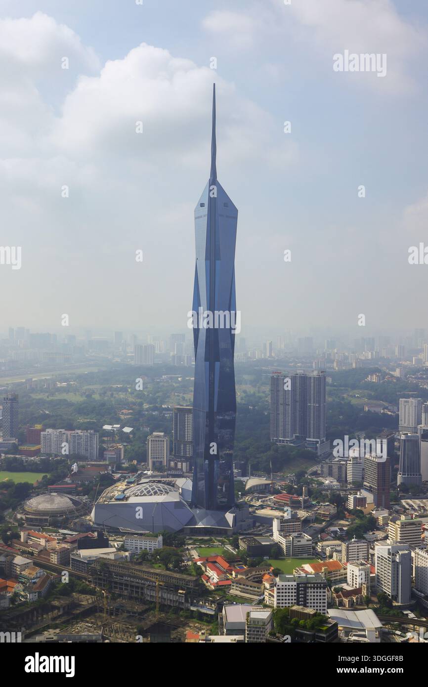 Aerial view merdeka 118 skyscraper hi-res stock photography and images ...