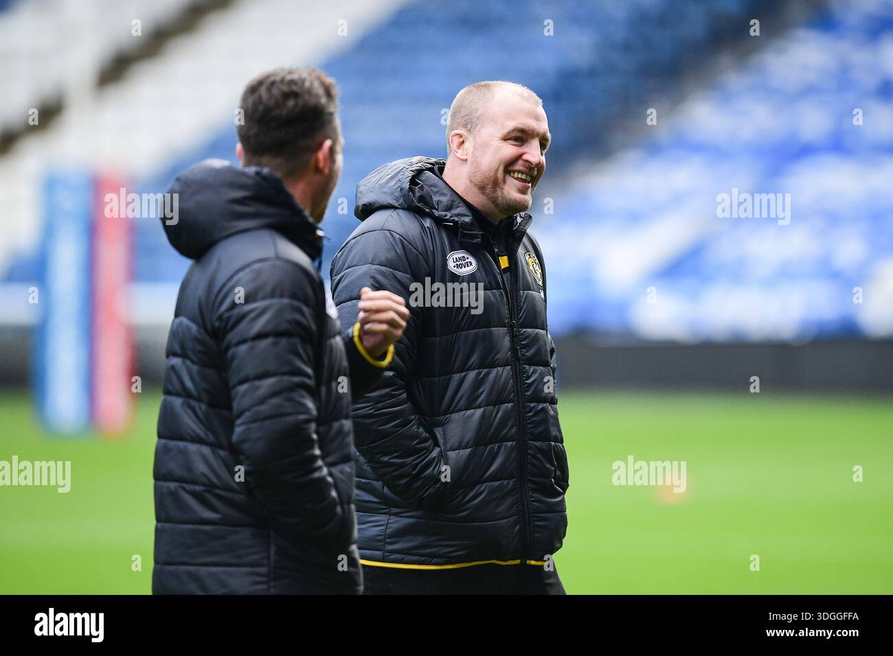 Huddersfield, England - 17th January 2026 - Mark Applegarth (r) Head ...