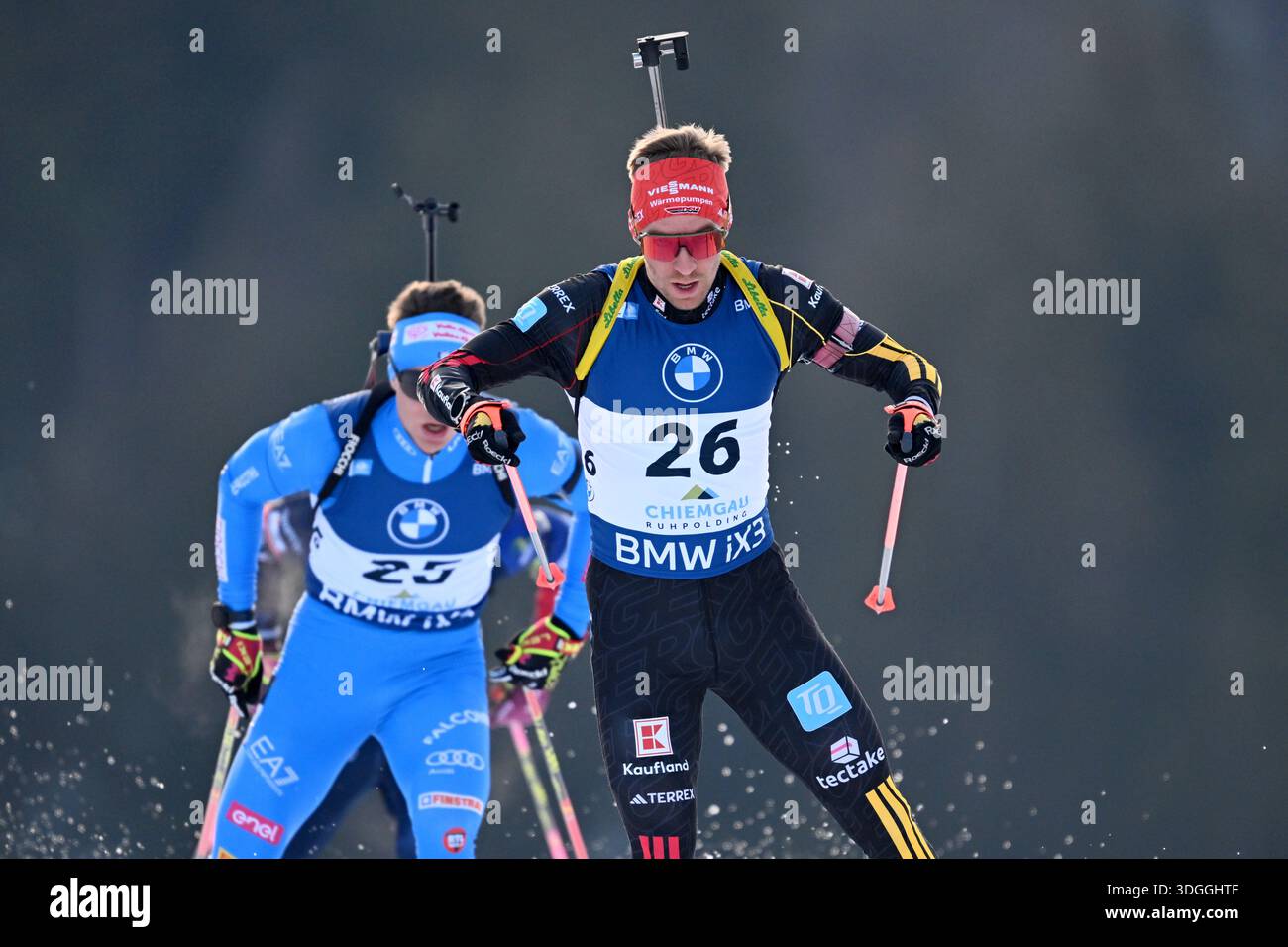 Ruhpolding, Germany. 17th Jan, 2026. Biathlon: World Cup, 10 km sprint ...