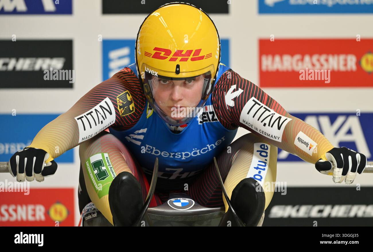 Oberhof, Germany. 17th Jan, 2026. Anna Berreiter from Germany starts in ...