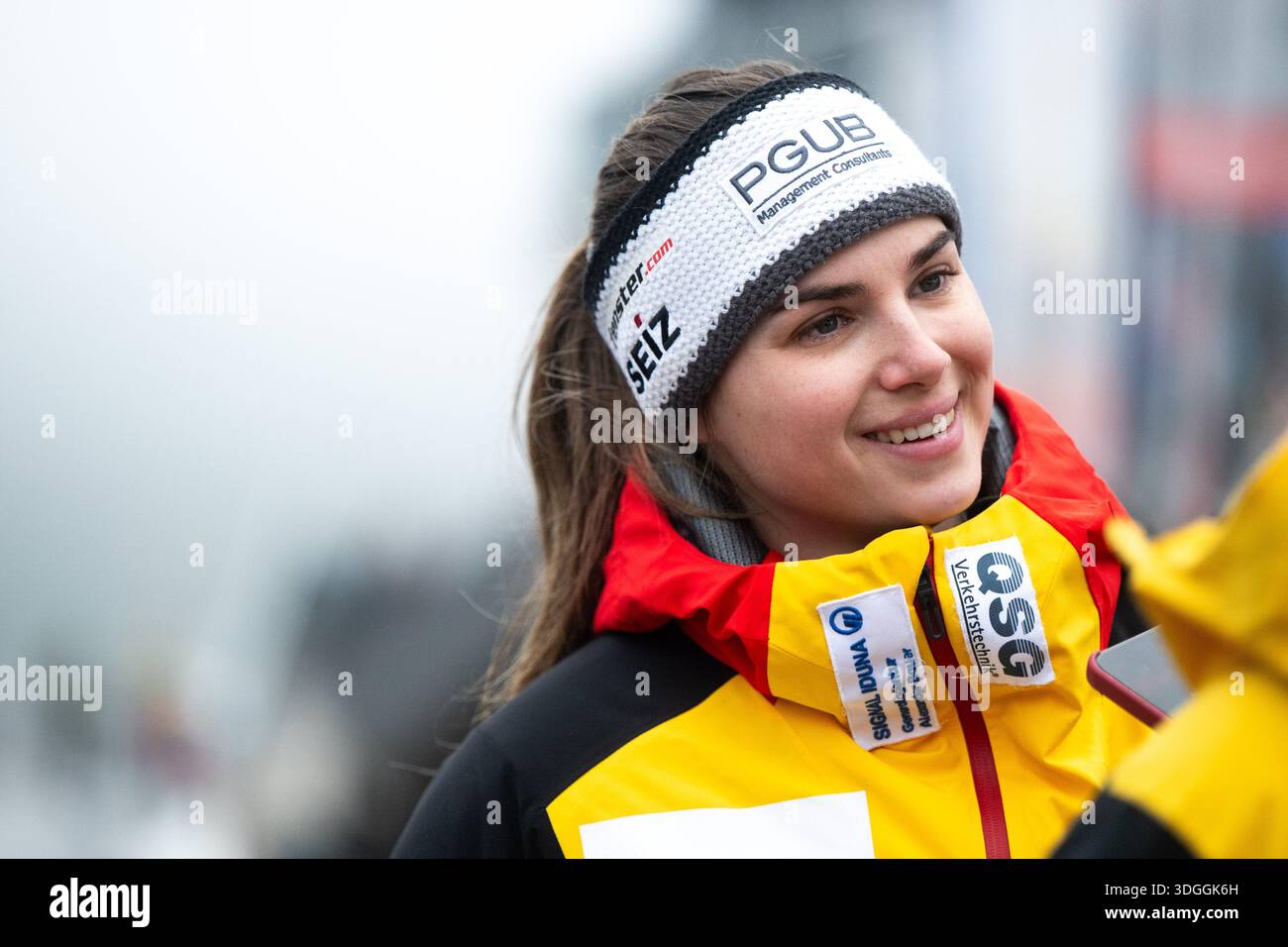 KALICKI Kim (Germany) laughs, GER, IBSF Bob World Cup Altenberg ...