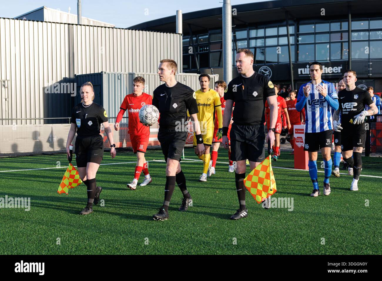 Almere, Netherlands. 17th Jan, 2026. ALMERE, 17-01-2026, Yanmar stadium ...