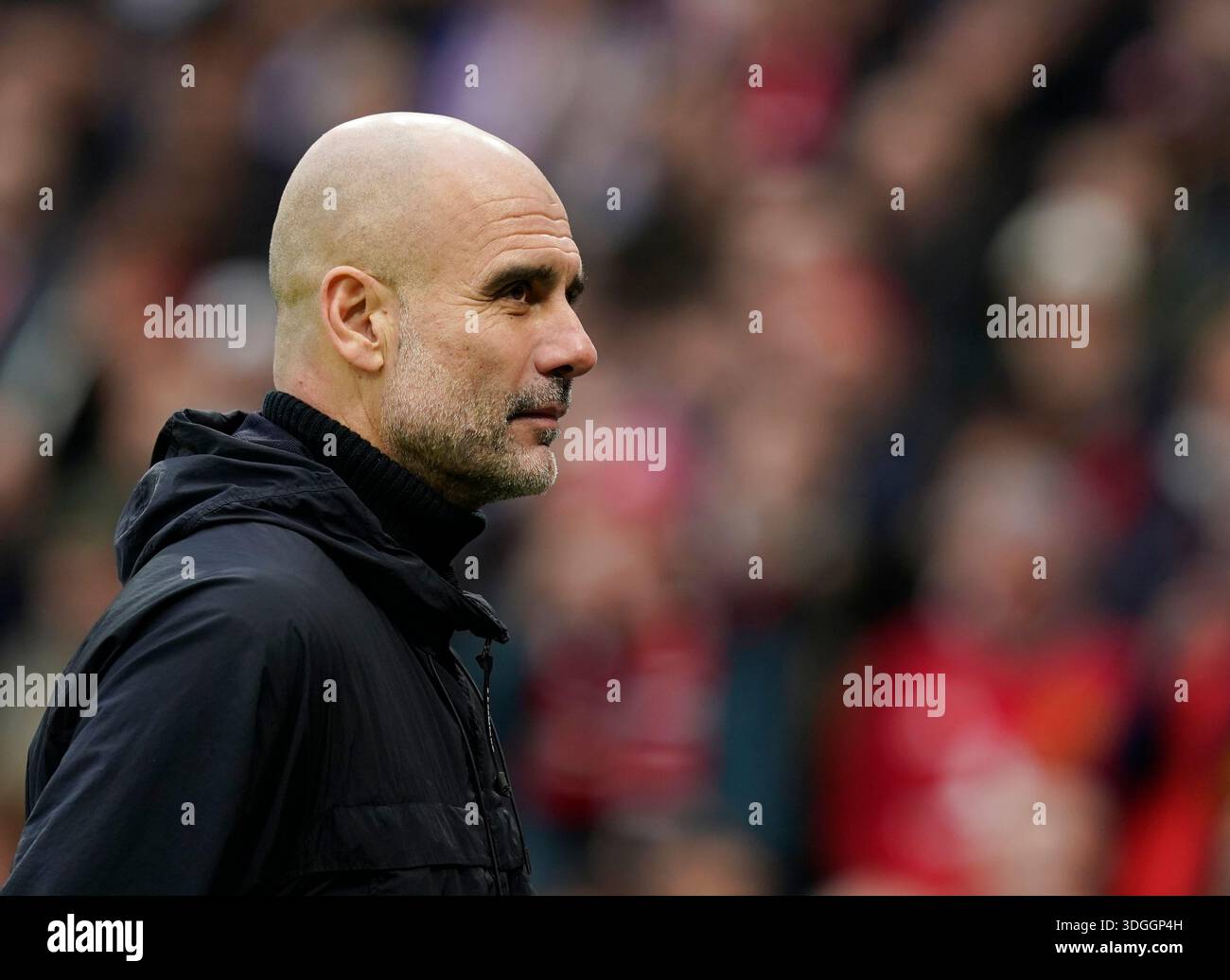 Manchester, UK. 17th Jan, 2026. Disappointed Pep Guardiola coach of ...