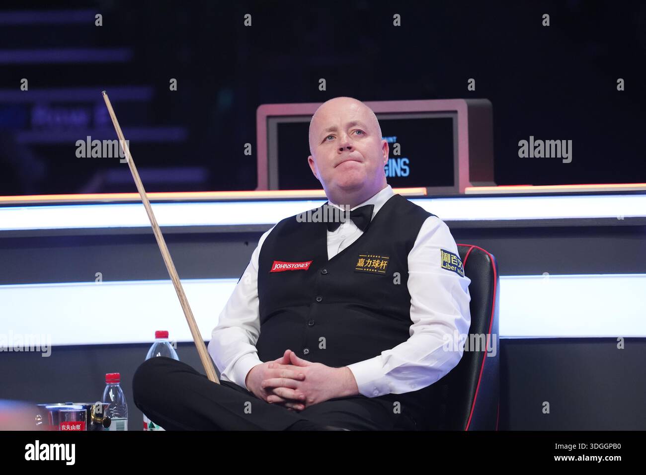John Higgins on day seven of the 2026 Johnstone's Paint Masters at ...