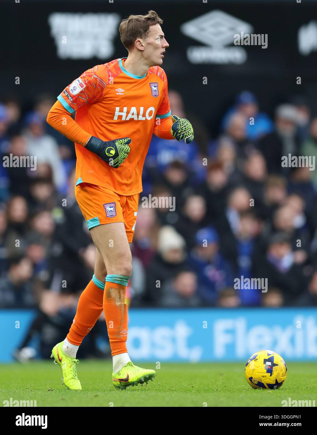 Ipswich Town's Christian Walton during the Sky Bet Championship match ...