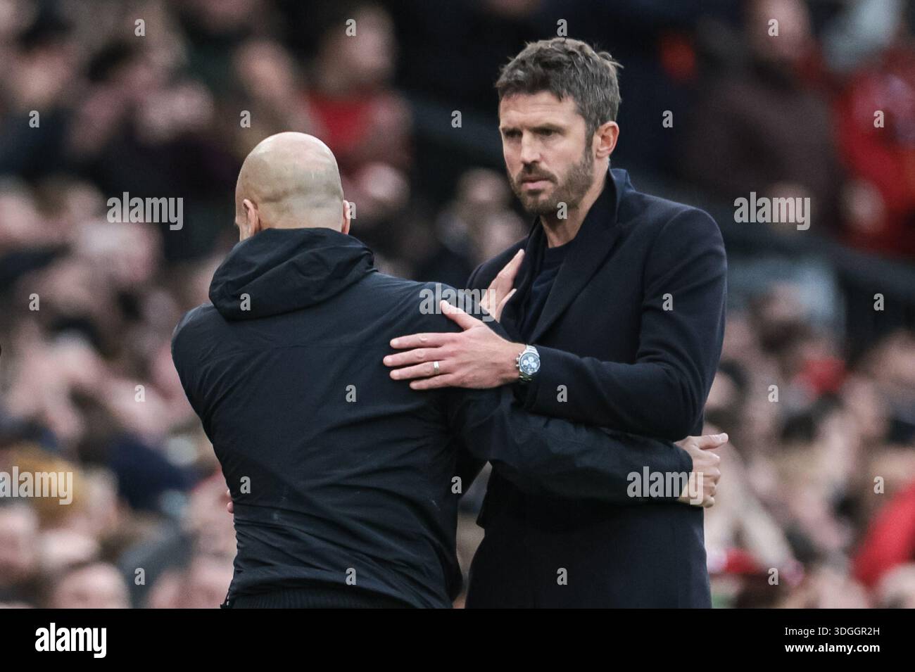 Manchester, UK. 17th Jan, 2026. Pep Guardiola manager of Manchester ...