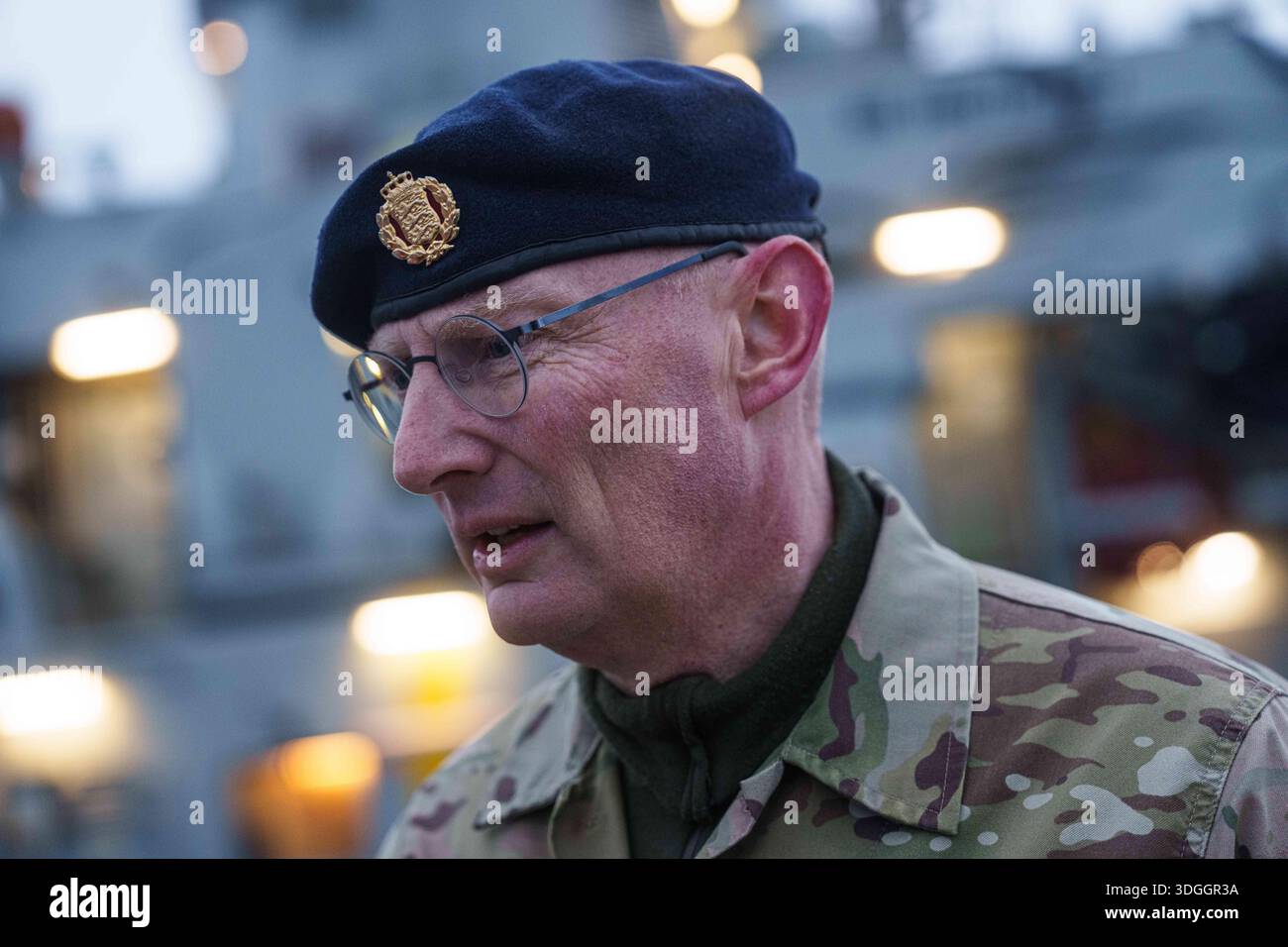 Major General Søren Andersen, Danish commander of the Joint Arctic ...