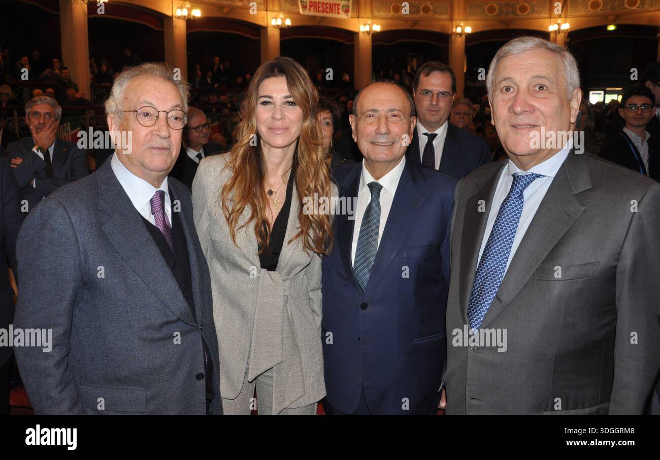 Palermo, Italy. 17th Jan, 2026. Antonio Tajani in Palermo at the ...