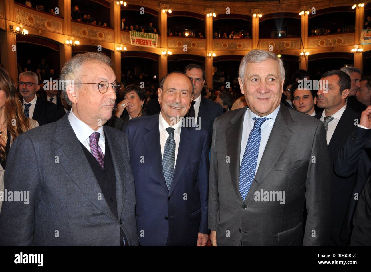 Palermo, Italy. 17th Jan, 2026. Antonio Tajani in Palermo at the ...