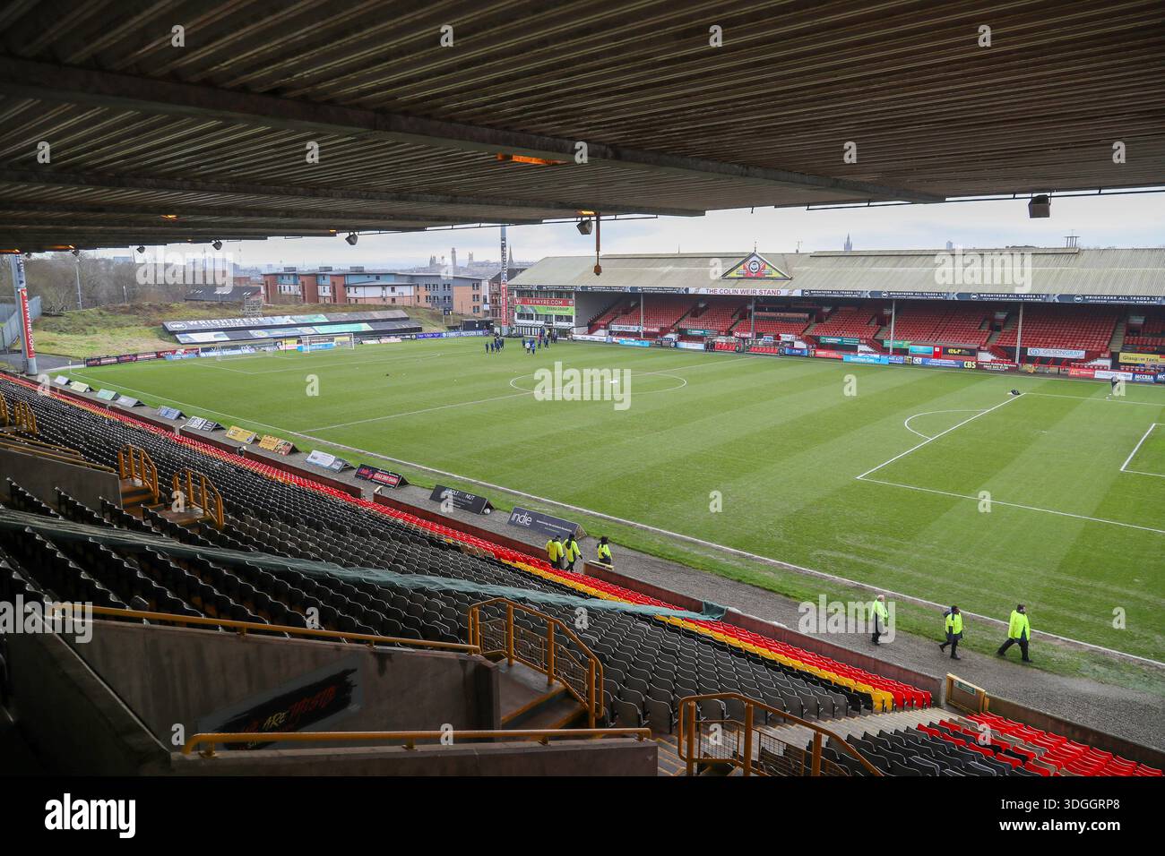 Glasgow, UK. 17th Jan, 2026. General view of Firhill Stadium the ...
