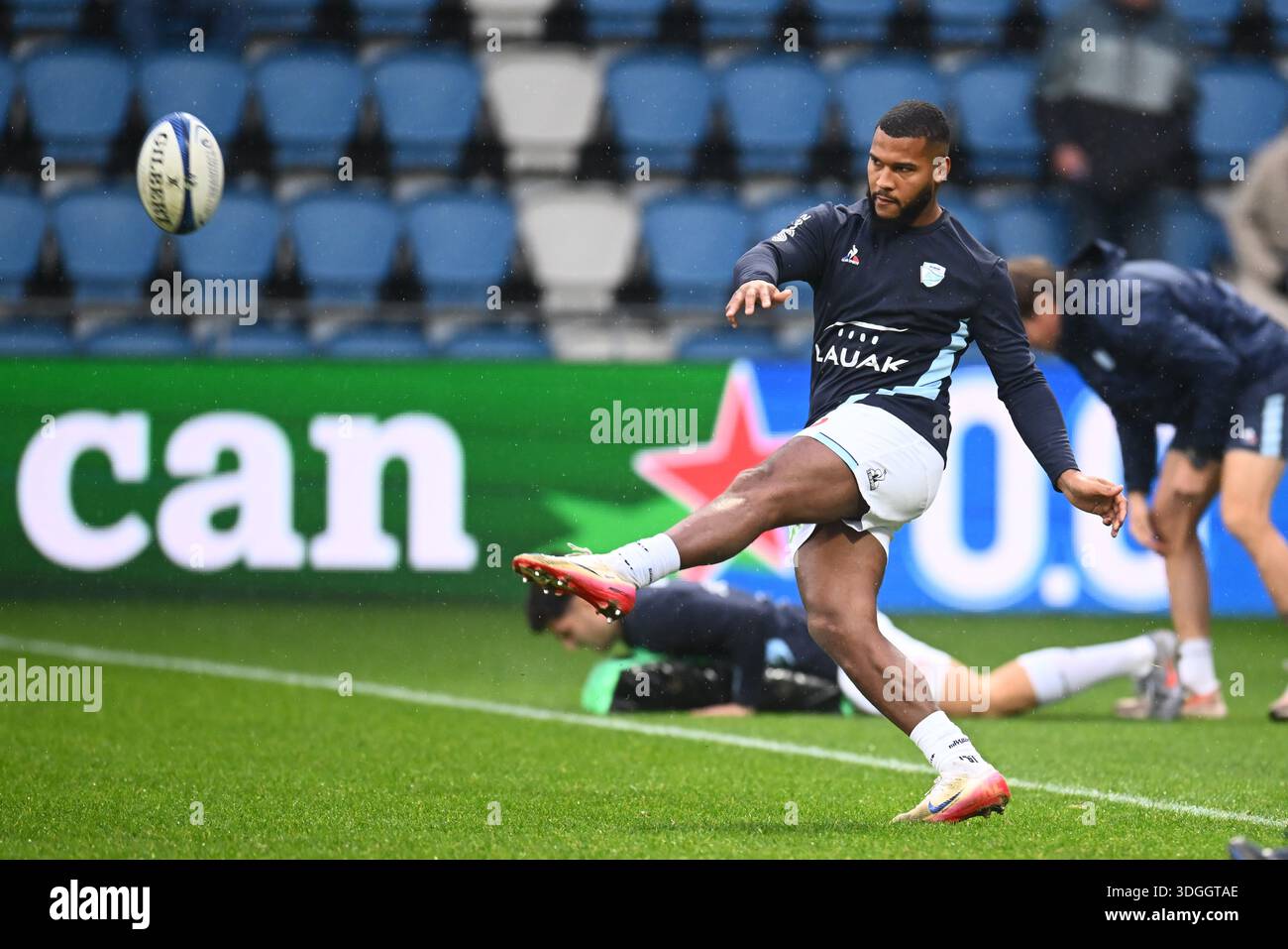 Cheick Tiberghien of Aviron Bayonnais during the EPCR Champions Cup ...