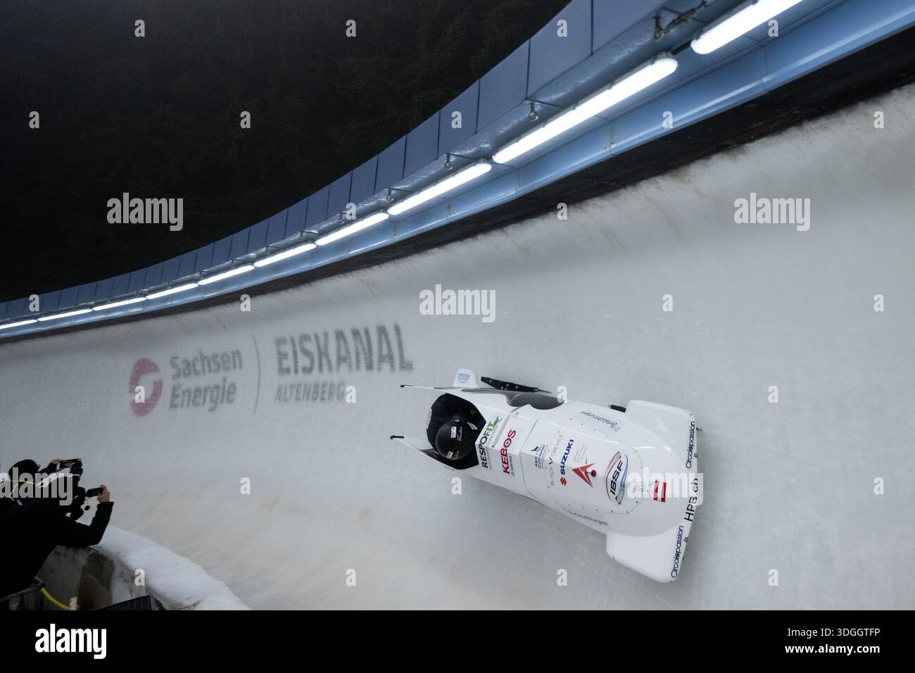 TREICHL Markus, SARES Leo (Austria), GER, IBSF Bob World Cup Altenberg ...