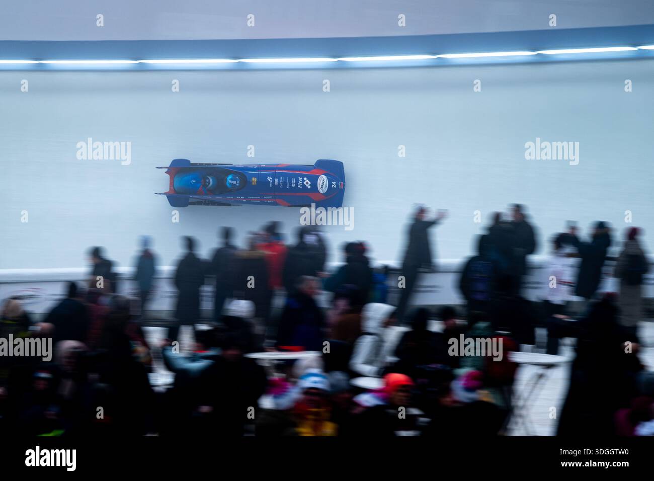 KRANZ Martin, TSCHOFEN David (Liechtenstein), GER, IBSF Bob World Cup ...