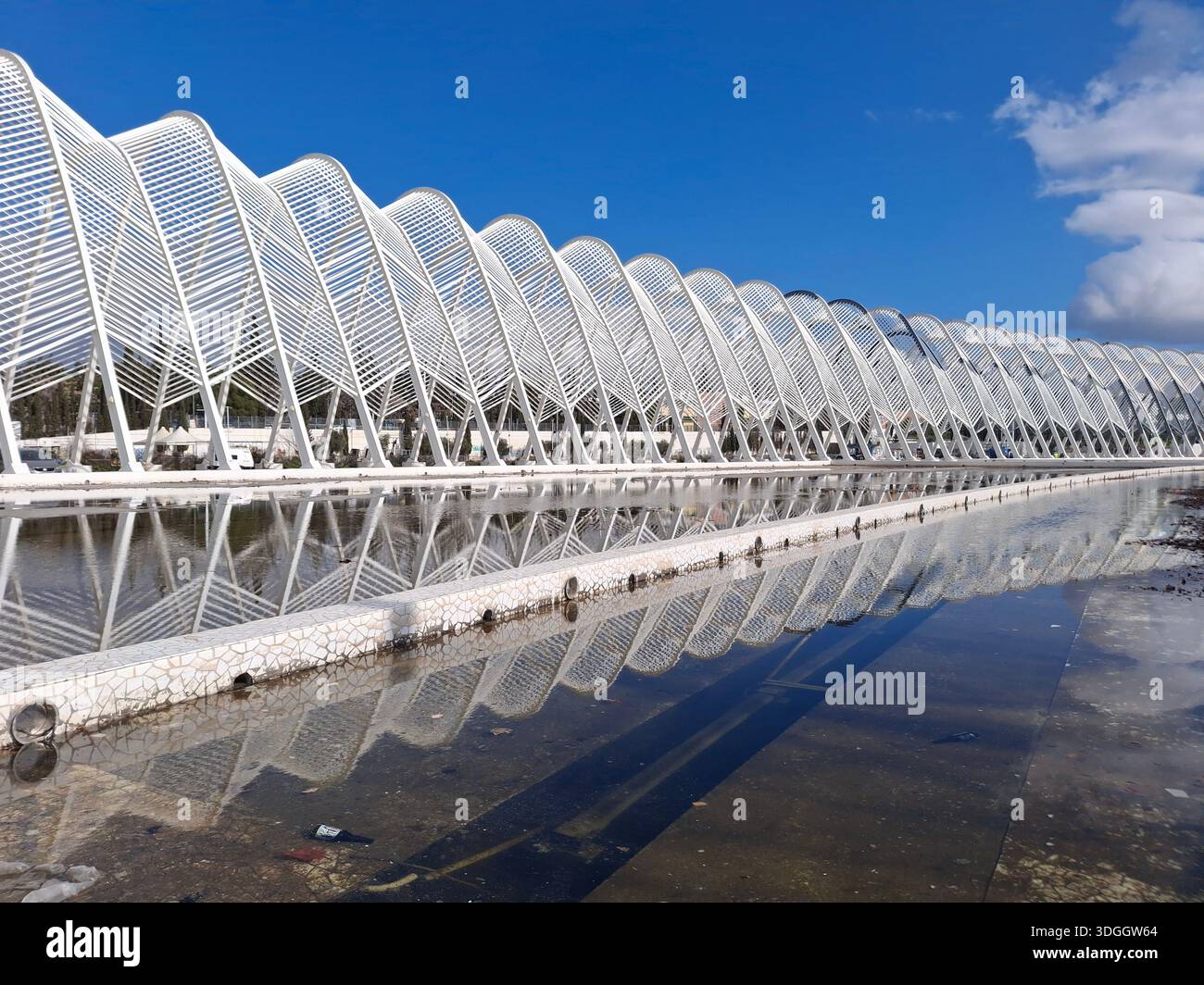 Athens Olympic Sports Complex (OAKA), designed by Santiago Calatrava ...