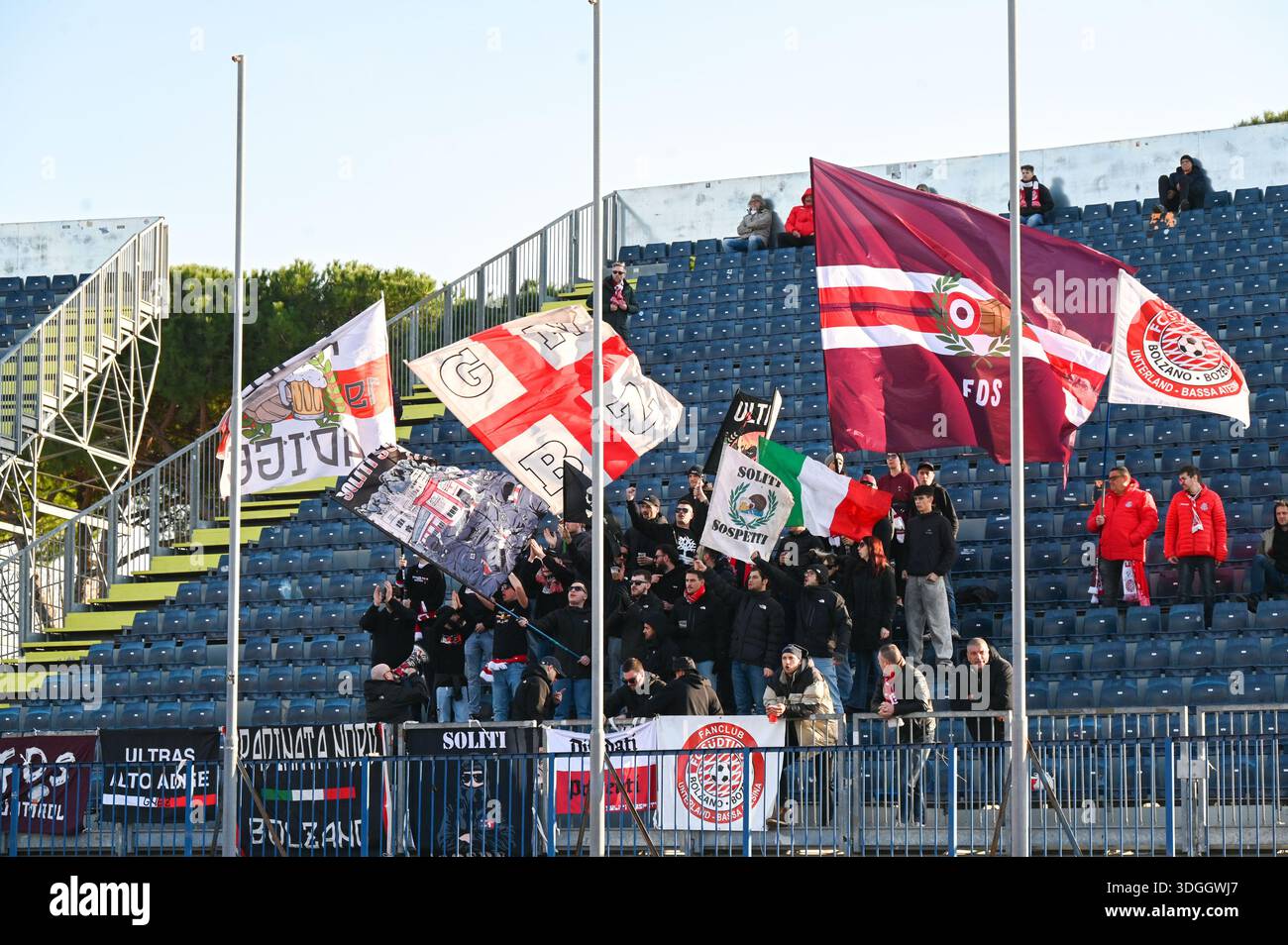 Empoli, Italy. 17th Jan, 2026. Sudtirol supporters during Empoli FC vs ...