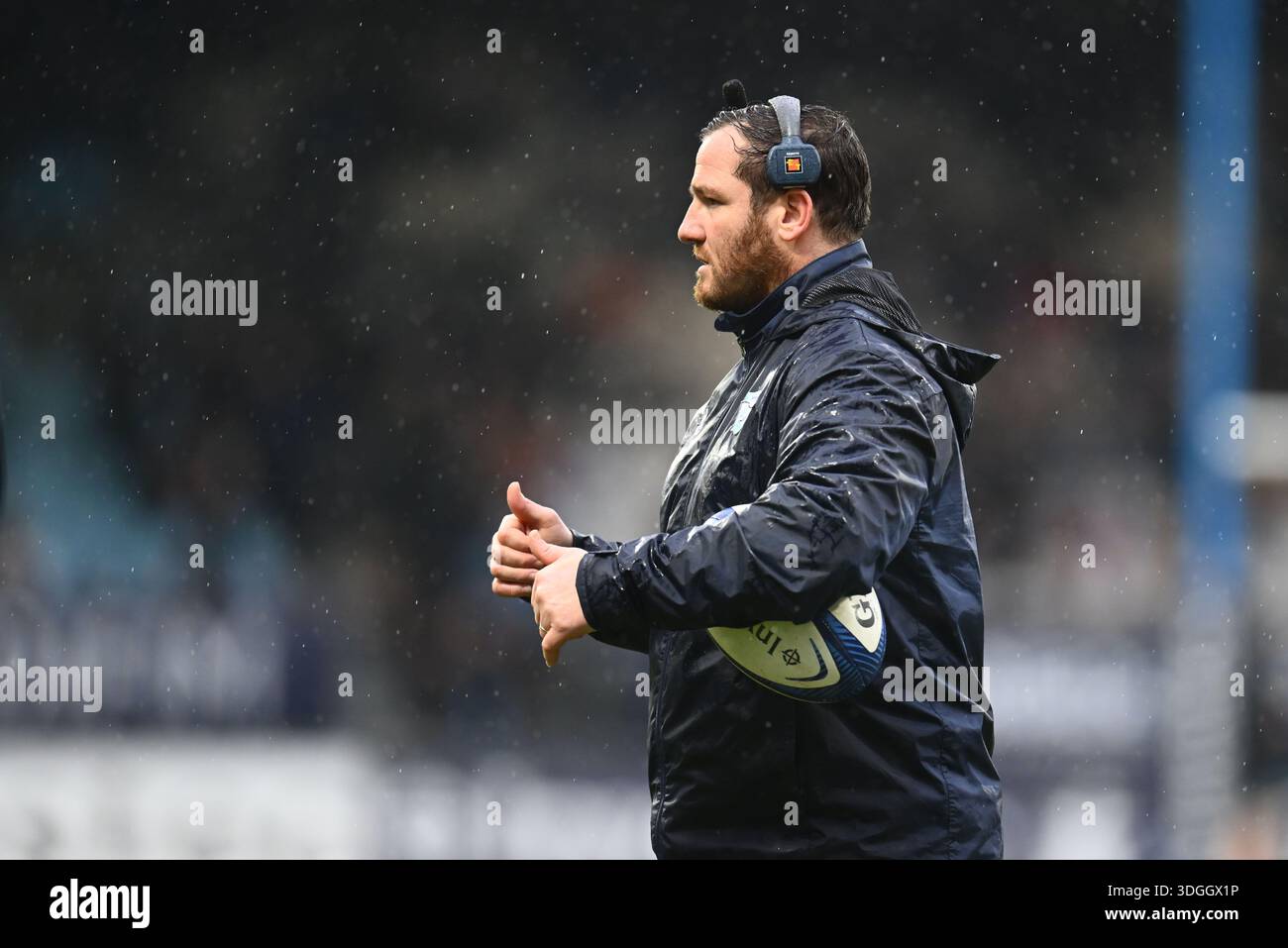 Camille Lopez of Aviron Bayonnais during the EPCR Champions Cup match ...