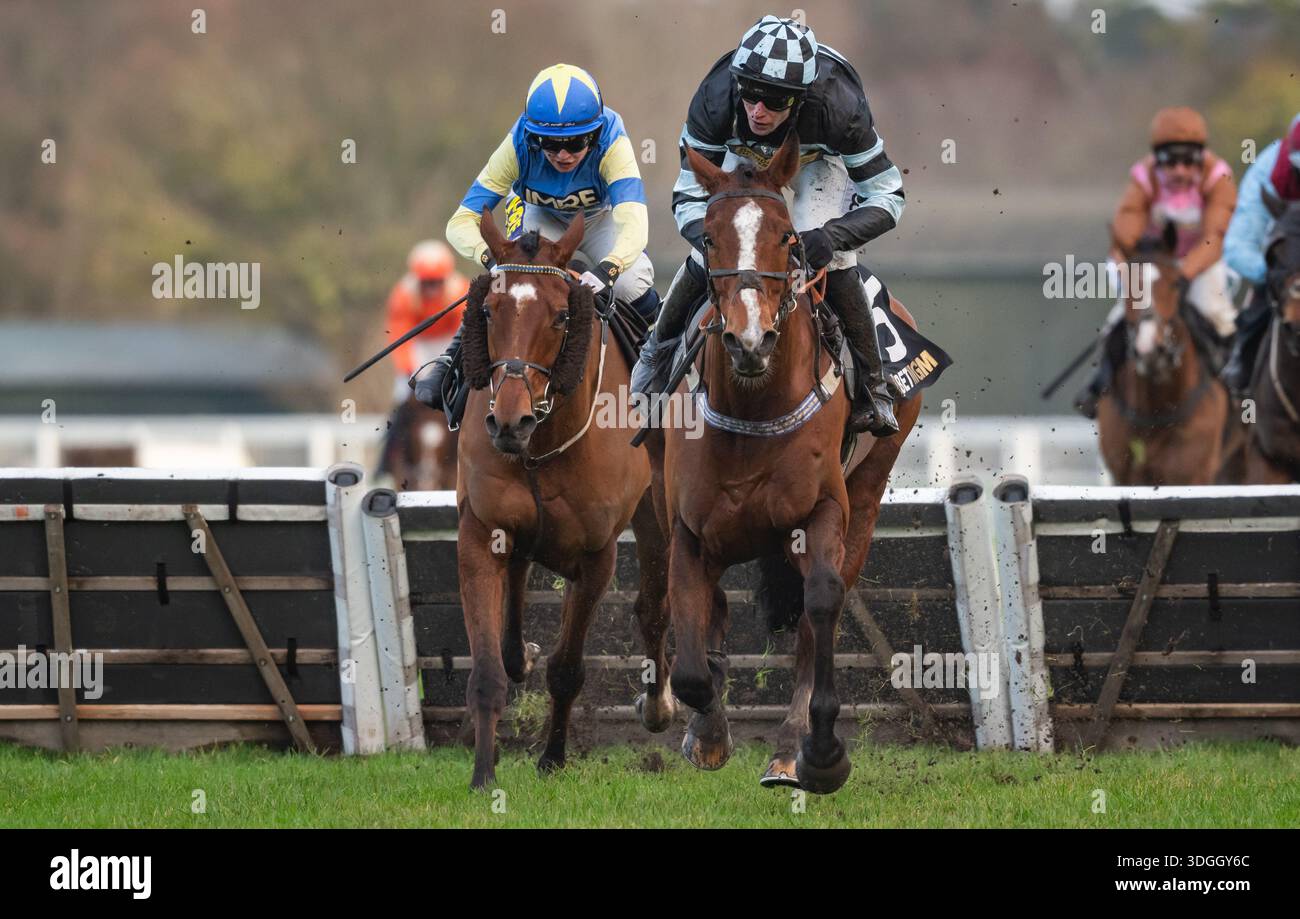 Ascot, UK, Saturday 17th January 2026; Came From Nowhere and jockey ...