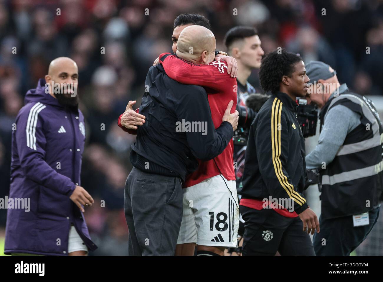 Manchester, UK. 17th Jan, 2026. Pep Guardiola manager of Manchester ...