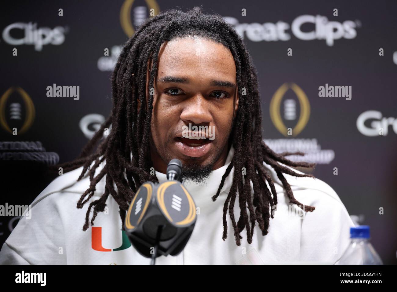 Miami, United States. 17th Jan, 2026. Miami Hurricanes running back ...