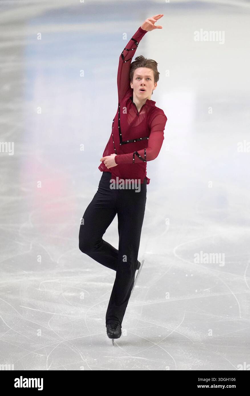 Germany's Genrikh Gartung during the Men's Free Skating on day four of ...