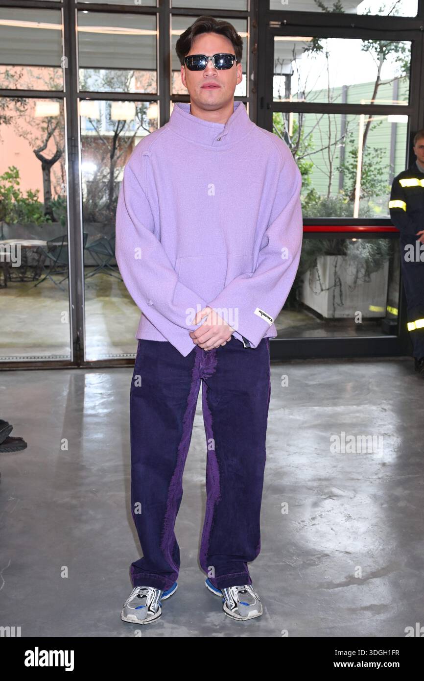 Milan, Italy. 17th Jan, 2026. Men's Fashion, Fall/Winter 2026 ...