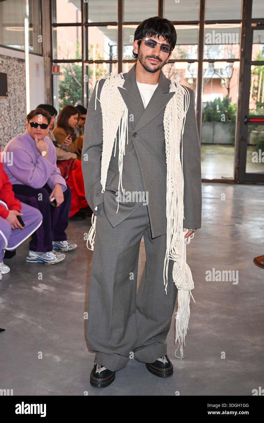 Milan, Italy. 17th Jan, 2026. Men's Fashion, Fall/Winter 2026 ...