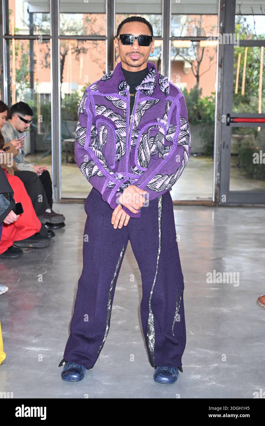 Milan, Italy. 17th Jan, 2026. Men's Fashion, Fall/Winter 2026 ...