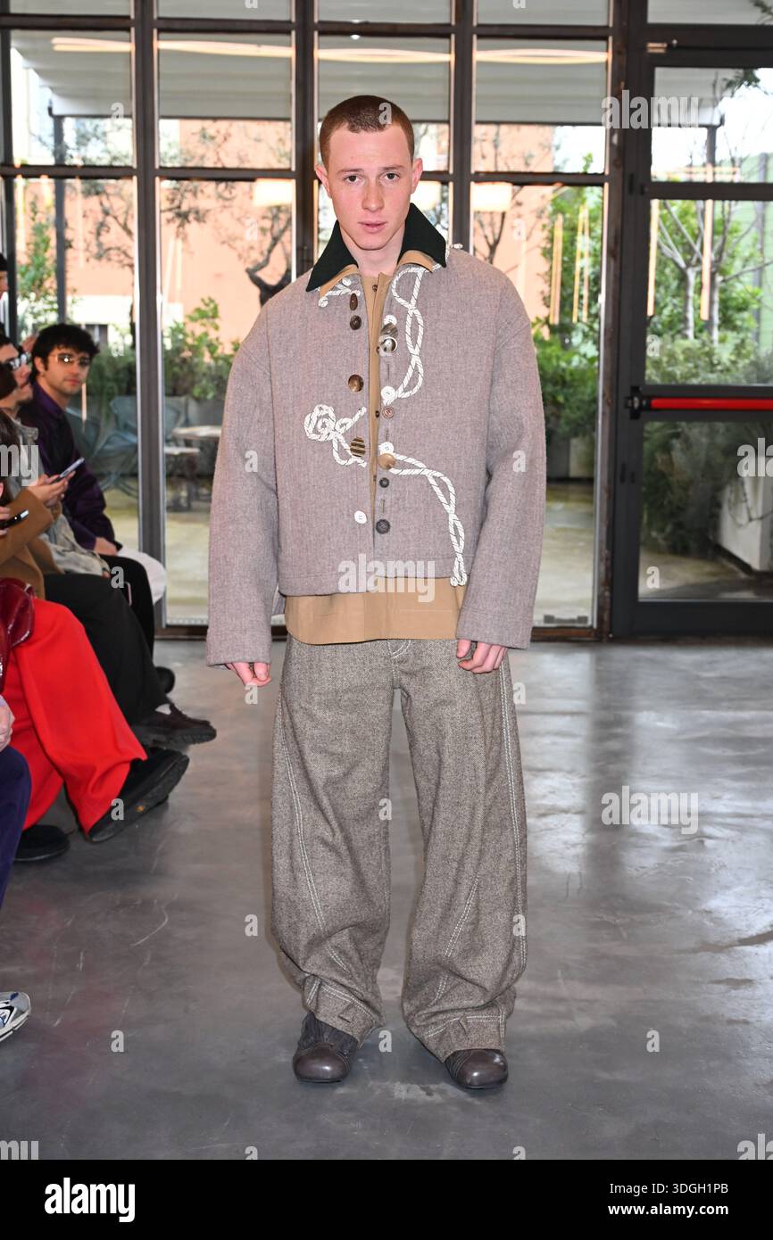 Milan, Italy. 17th Jan, 2026. Men's Fashion, Fall/Winter 2026 ...