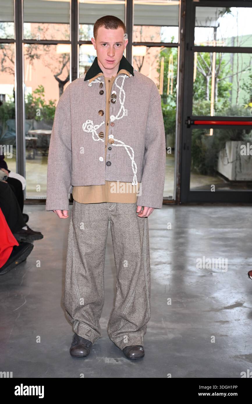 Milan, Italy. 17th Jan, 2026. Men's Fashion, Fall/Winter 2026 ...