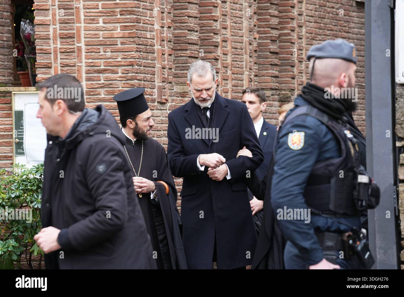 Madrid, Spain. 17th Jan, 2026. Spanish King Felipe VI and Spanish ...
